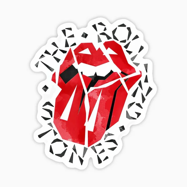 The Rolling Stones Logo (lengua y letras) – Insta-pin