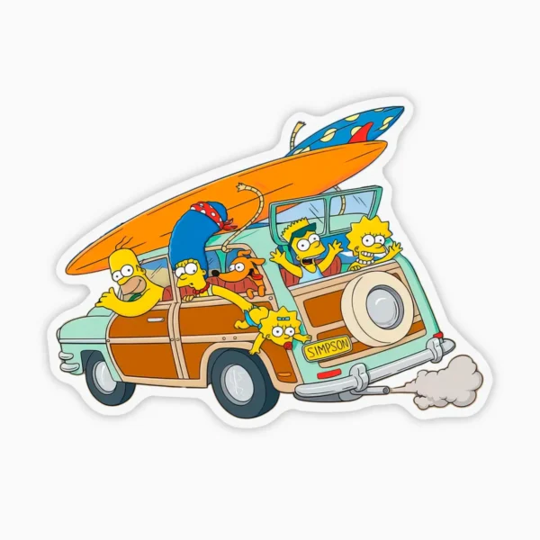 Simpsons de vacaciones – Insta-pin